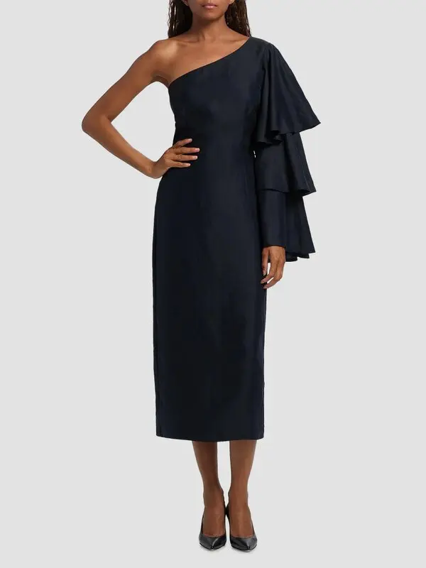 Rosie Assoulin Bidi Bidi Bom Bom Cocktail Dress