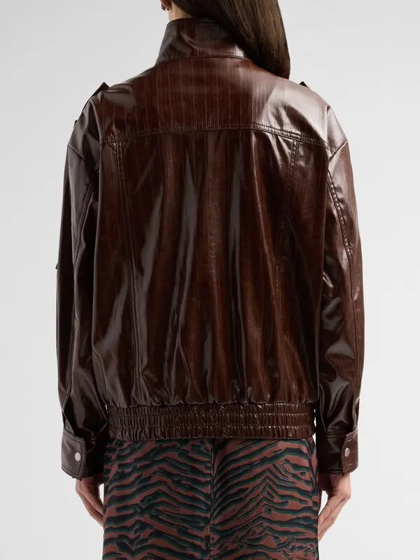 3.1 Phillip Lim Faux-leather Bomber Jacket