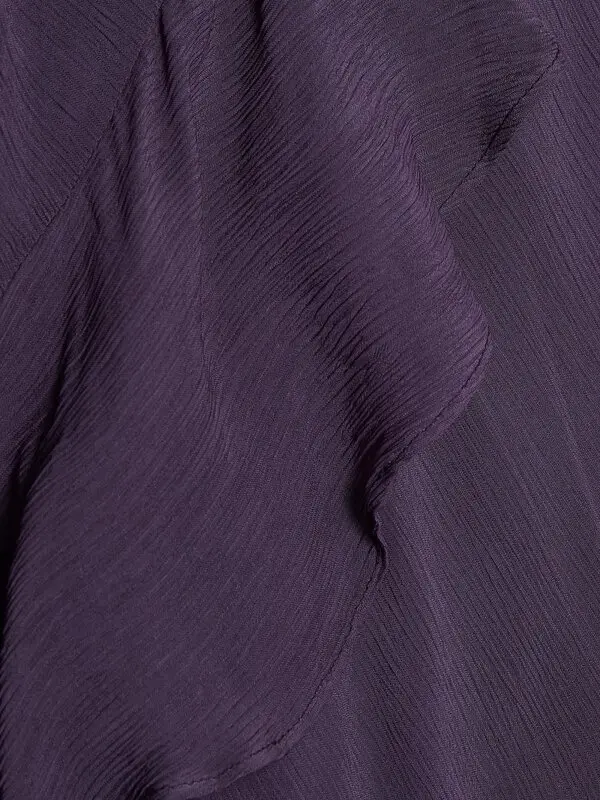 Ba&sh Oceane Ruffled Midi-dress
