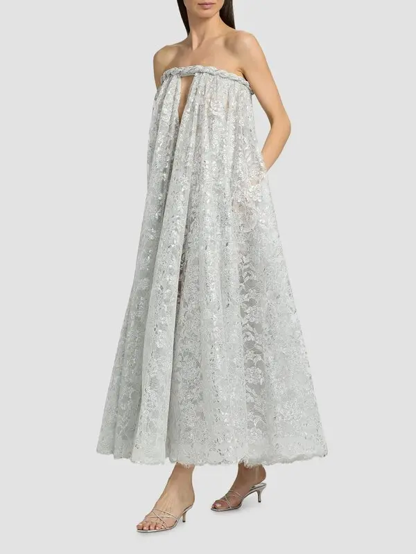 Zimmermann Carousel Metallic Twist Gown