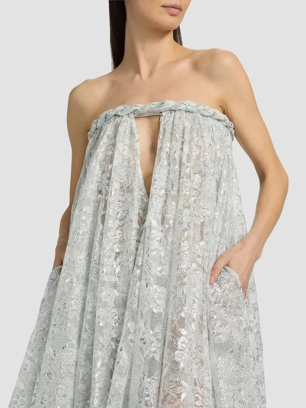 Zimmermann Carousel Metallic Twist Gown