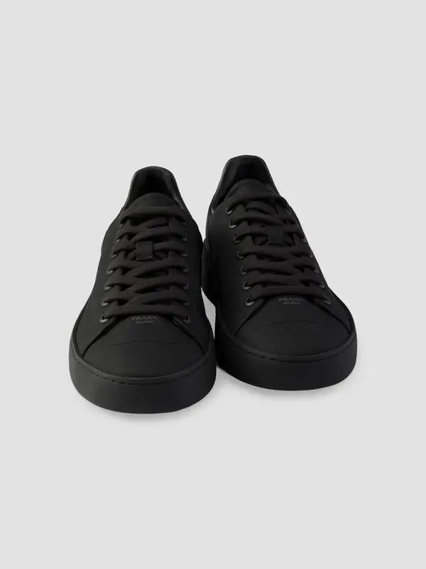Prada Court Re-nylon Sneakers - Dark Black