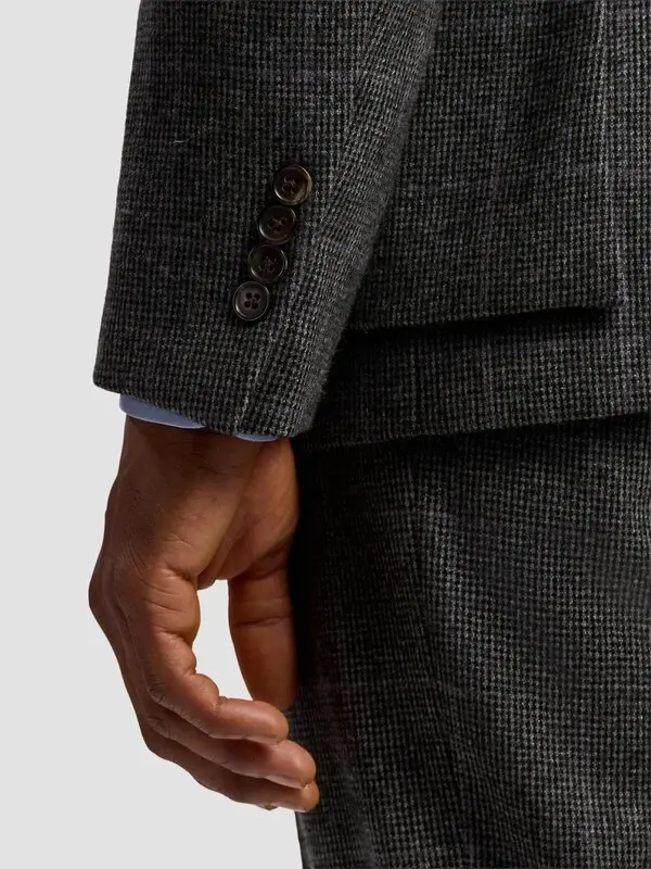 Ralph Lauren Purple Label Glenn Hand-tailored Tick-weave Jacket