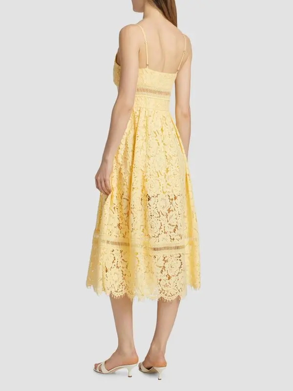 Generation Love Emma Corded Lace Midi-dress