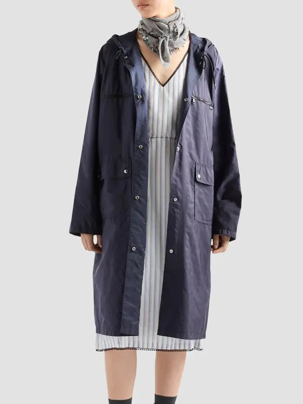 Prada Lightweight Nylon Raincoat