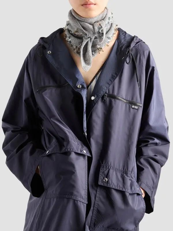 Prada Lightweight Nylon Raincoat