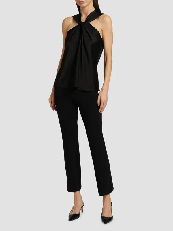 Simkhai Ashlon Stretch High-waist Pants