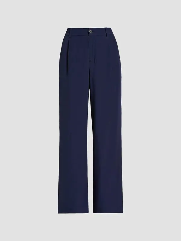 Simkhai Sydnie Paperbag-waist Wide-leg Pants