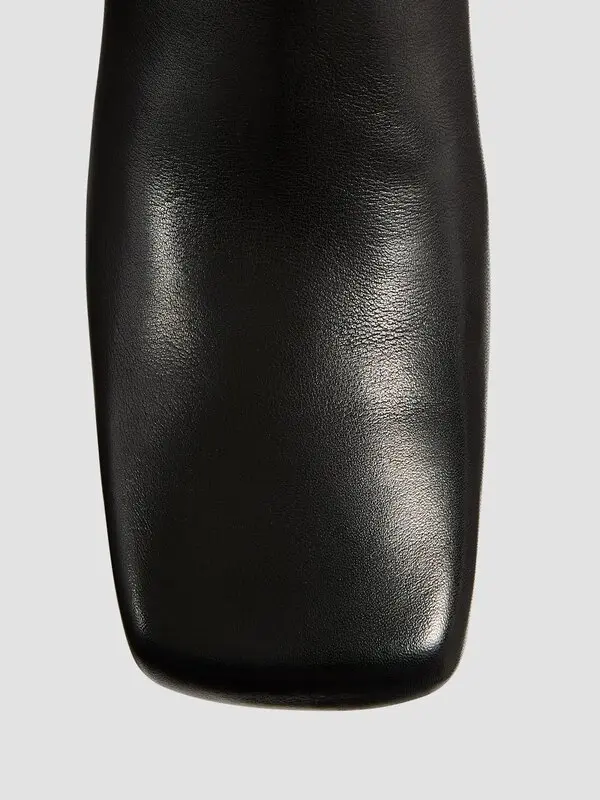 Khaite Petra 85mm Leather Knee-high Boots