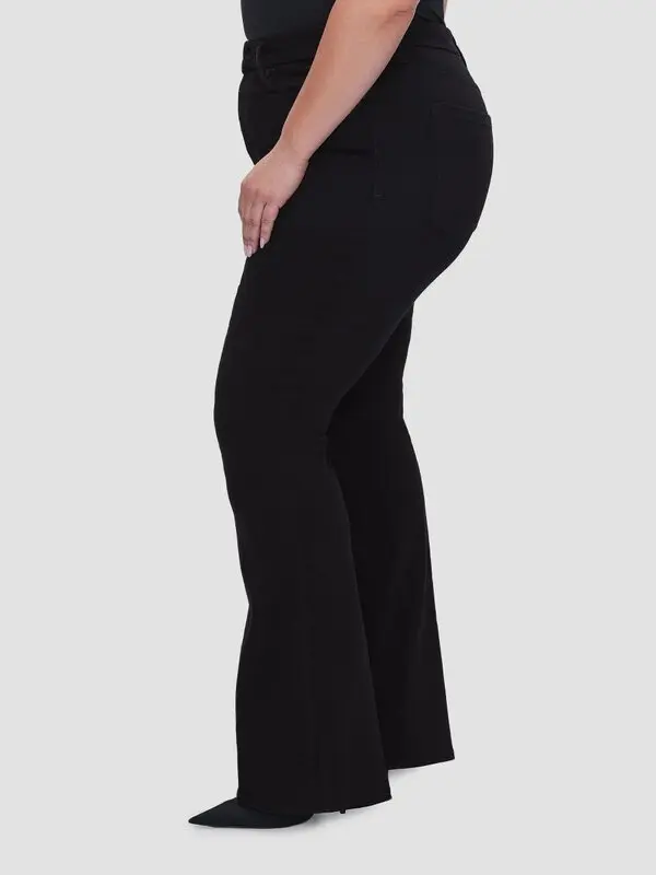 Good American Never Fades Good Legs Flare Jeans
