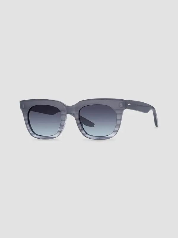 Barton Perreira Samo 49mm Square Sunglasses - Gradient Blue Gradient Blue