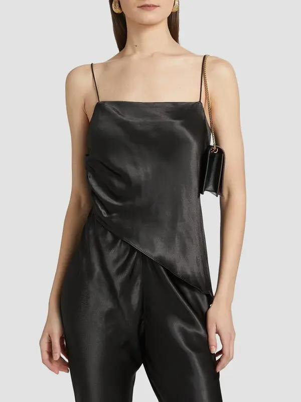 LAMARQUE Solange Satin Relaxed-fit Cami