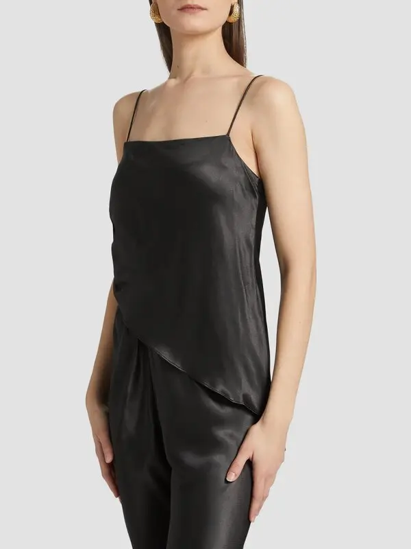 LAMARQUE Solange Satin Relaxed-fit Cami