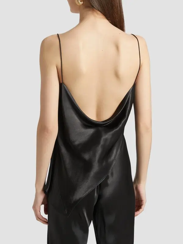 LAMARQUE Solange Satin Relaxed-fit Cami
