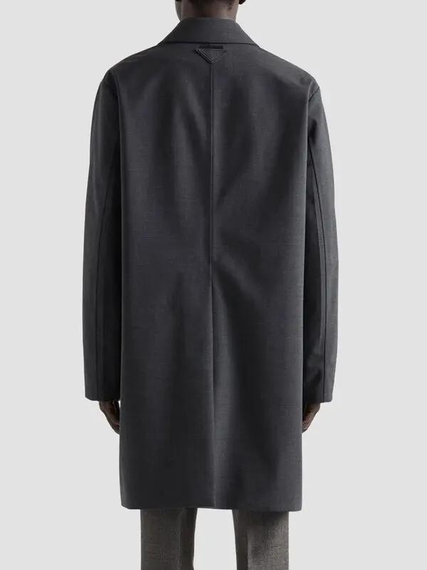 Prada Technical Wool Coat