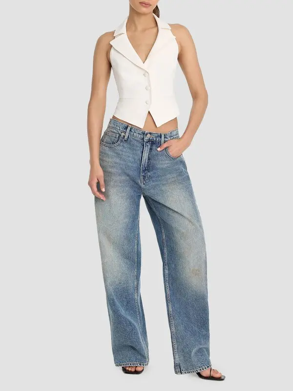 Good American Halter Suit Vest