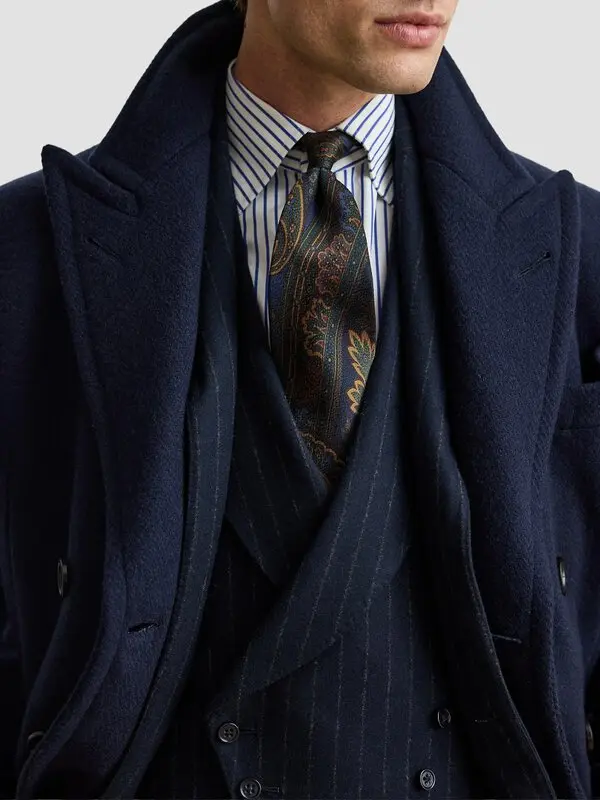 Ralph Lauren Purple Label Paisley Silk Tie