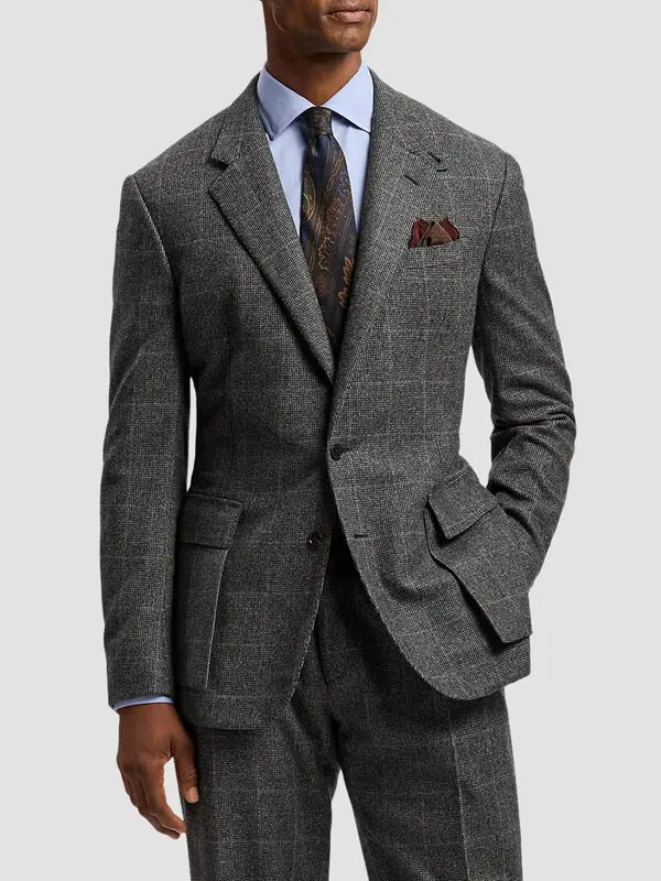 Ralph Lauren Purple Label Paisley Silk Tie