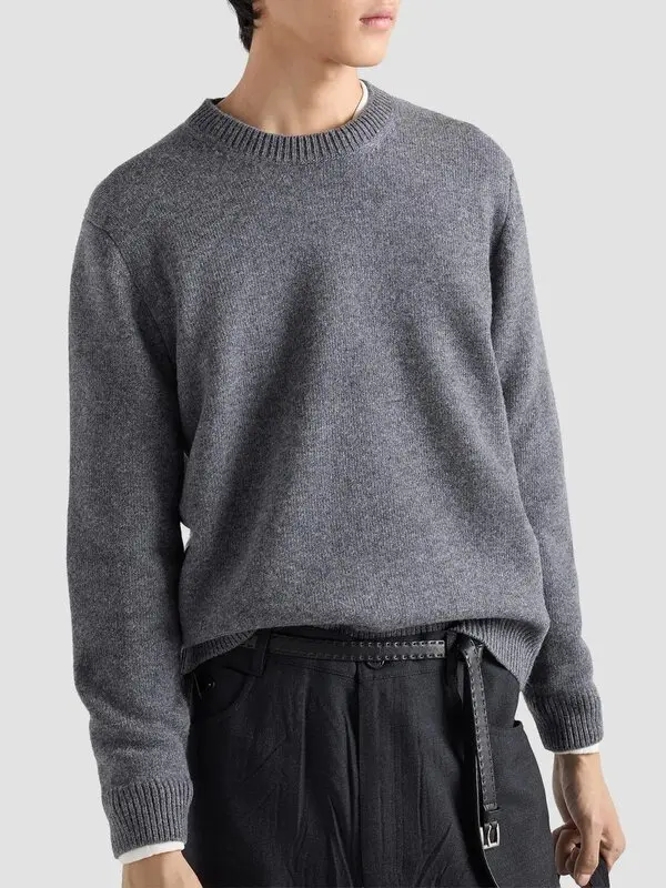 Prada Wool Crewneck Sweater