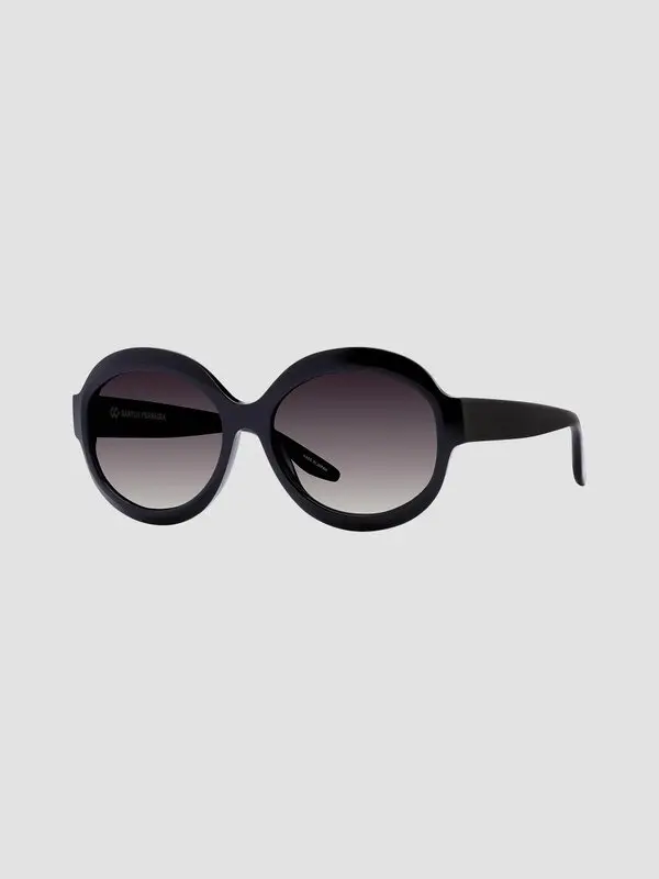 Barton Perreira Orleandra 59mm Round Sunglasses - Black