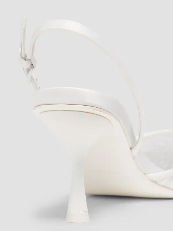 Simkhai Dylan Lace Slingback Pumps