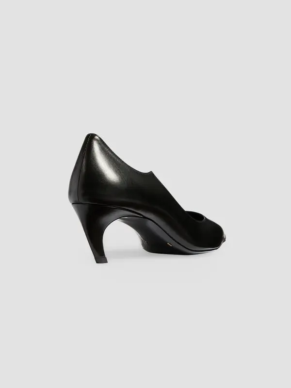Khaite Valerie 55mm Leather Pumps