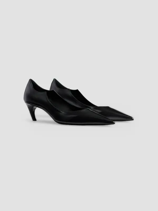 Khaite Valerie 55mm Leather Pumps
