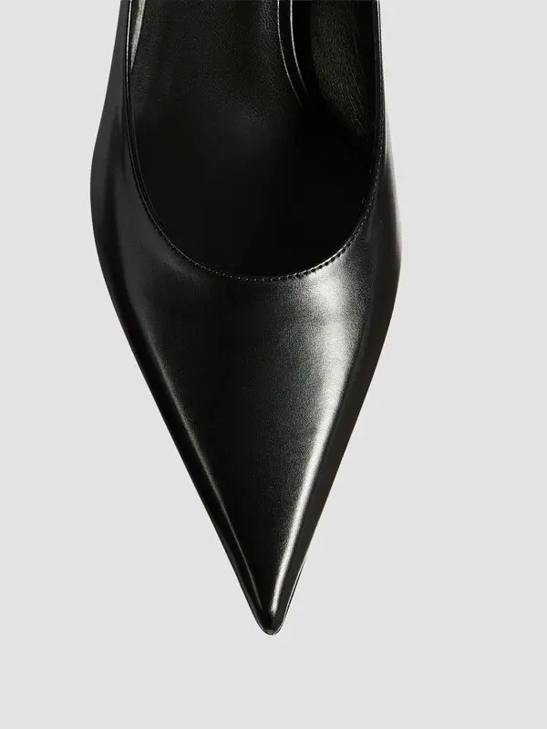 Khaite Valerie 55mm Leather Pumps