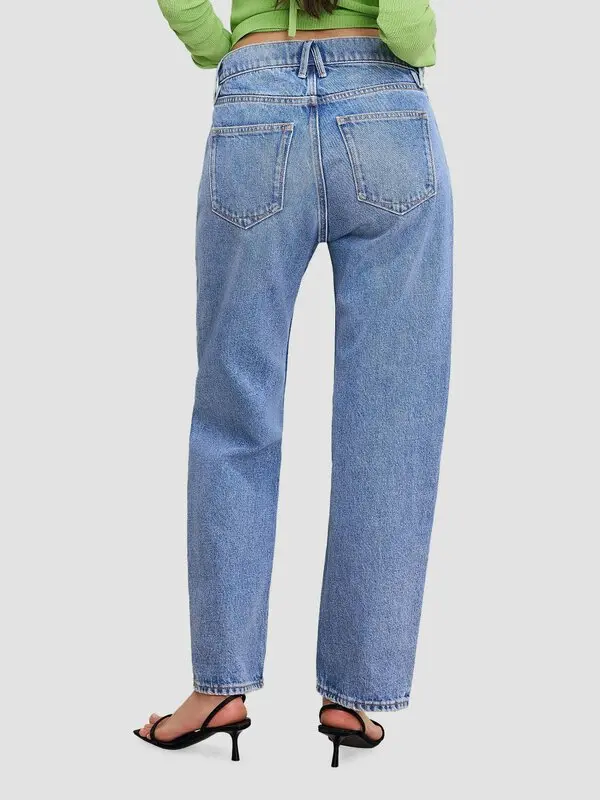 Good American Good Standard Straight-leg Jeans
