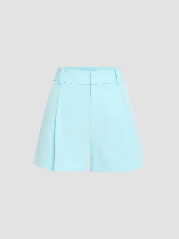 Generation Love Sena Stretch-crepe High-waisted Shorts