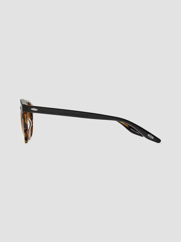 Barton Perreira Beckford 49mm Round Sunglasses - Brown