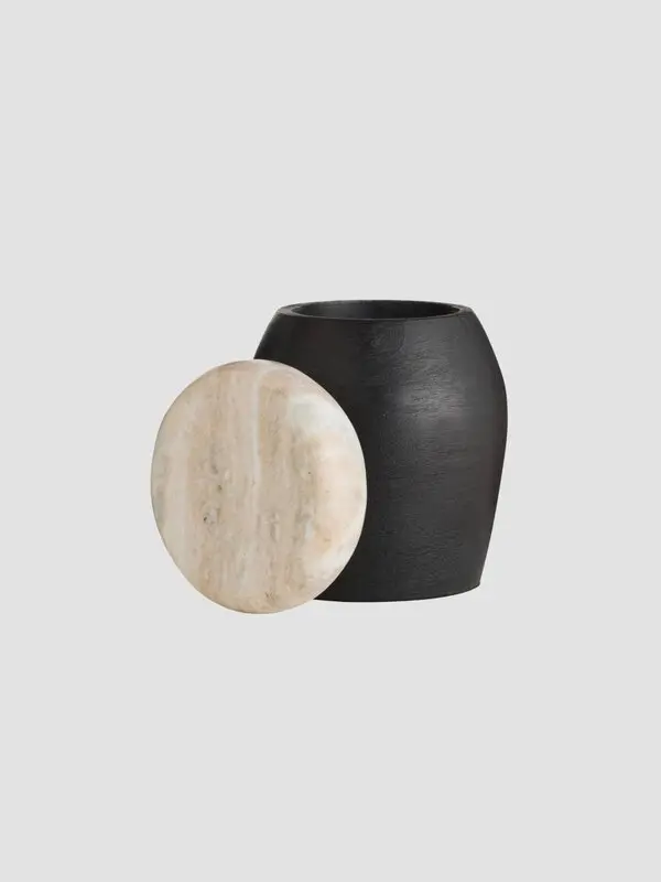 ARTERIORS Noelle Mango Wood & Marble Containers