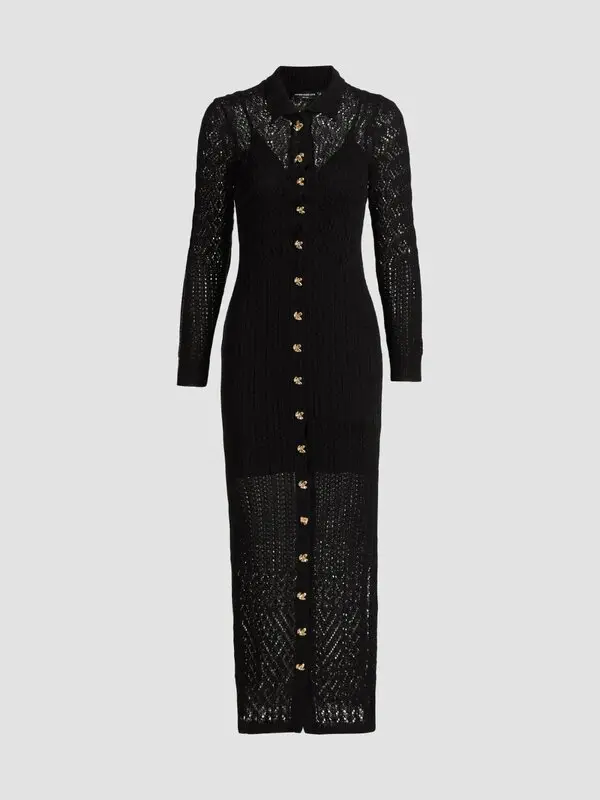 Generation Love Eleni Pointelle Knit Maxi Dress