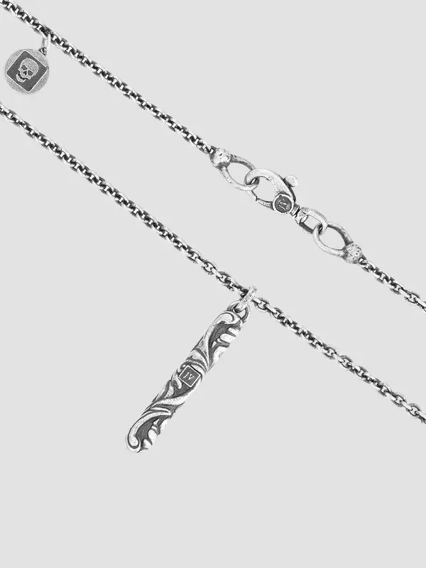 John Varvatos Gothic Sterling Silver Pendant Necklace