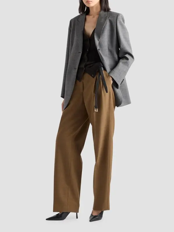 Prada Wool Cardigan - Brown