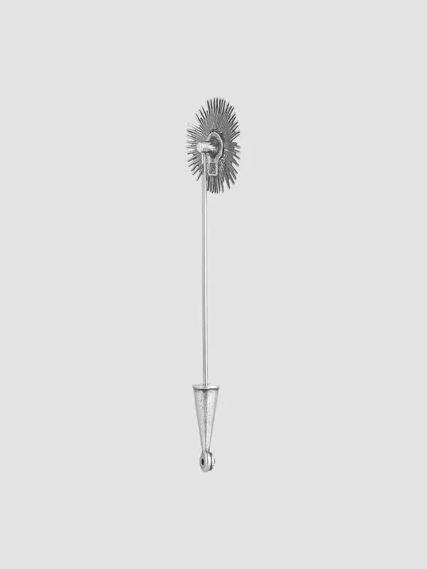 John Varvatos Stardust Sterling Silver & 0.62 Tcw Diamond Pin