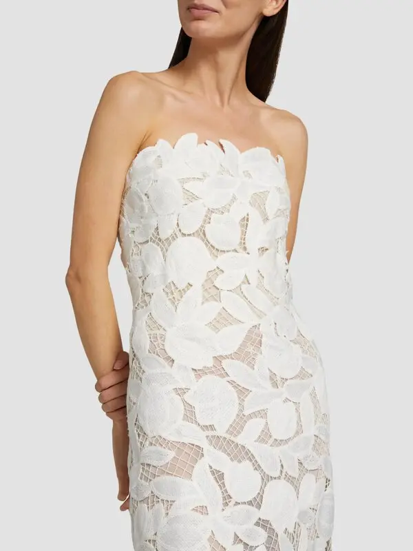 Simkhai Valletta Bustier Midi-dress