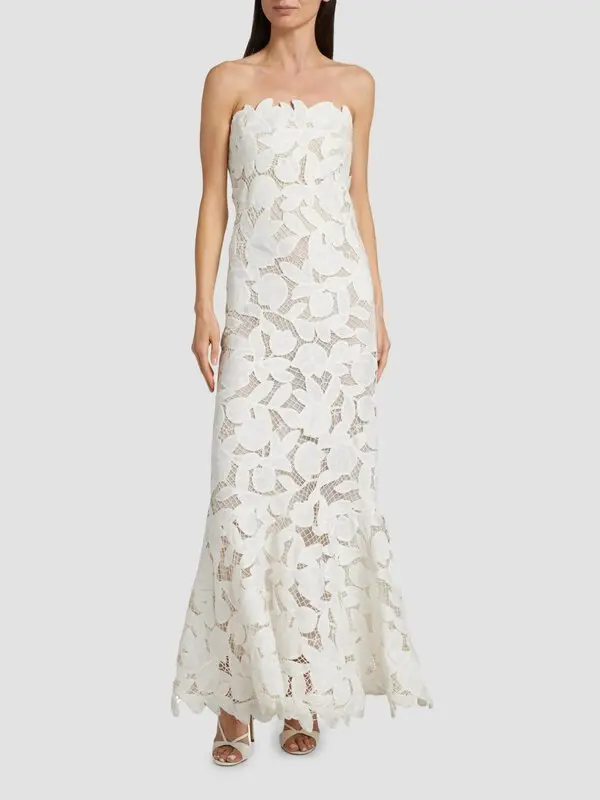 Simkhai Valletta Bustier Midi-dress