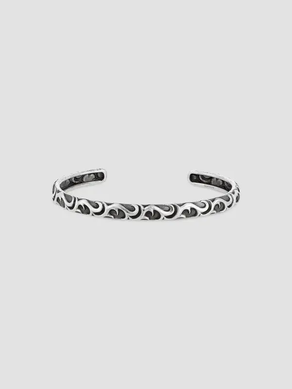 John Varvatos Gothic Sterling Silver Cuff