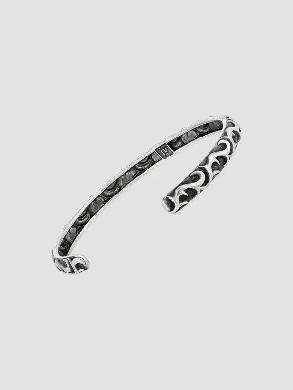 John Varvatos Gothic Sterling Silver Cuff