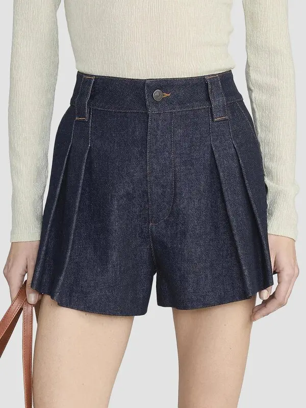 FRAME The Structural Denim Shorts