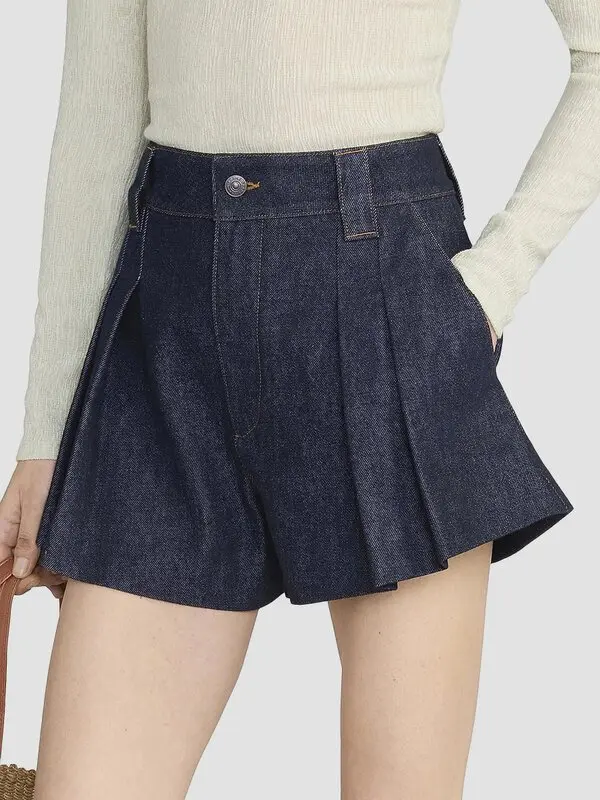 FRAME The Structural Denim Shorts