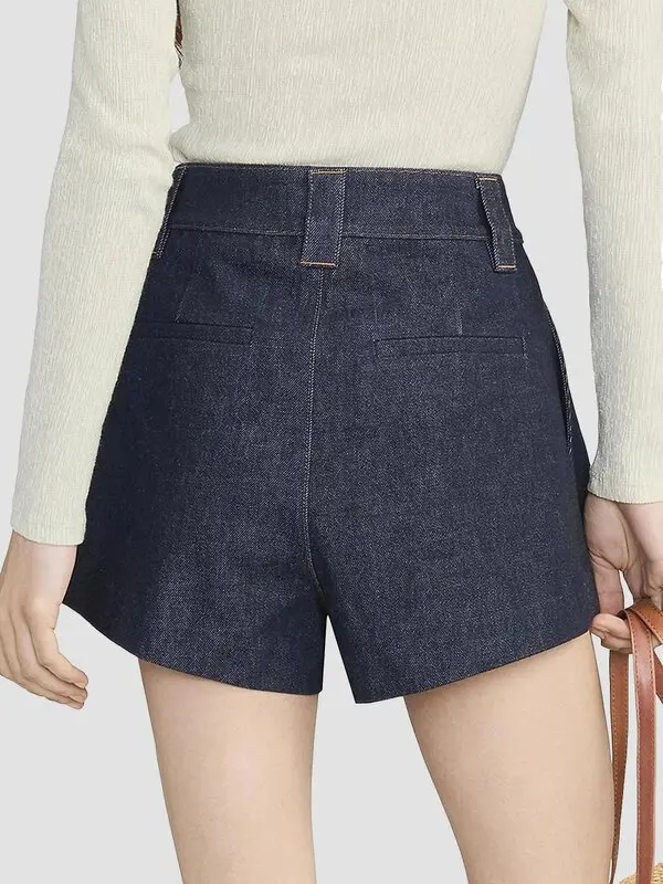 FRAME The Structural Denim Shorts