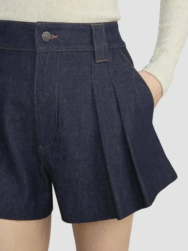 FRAME The Structural Denim Shorts