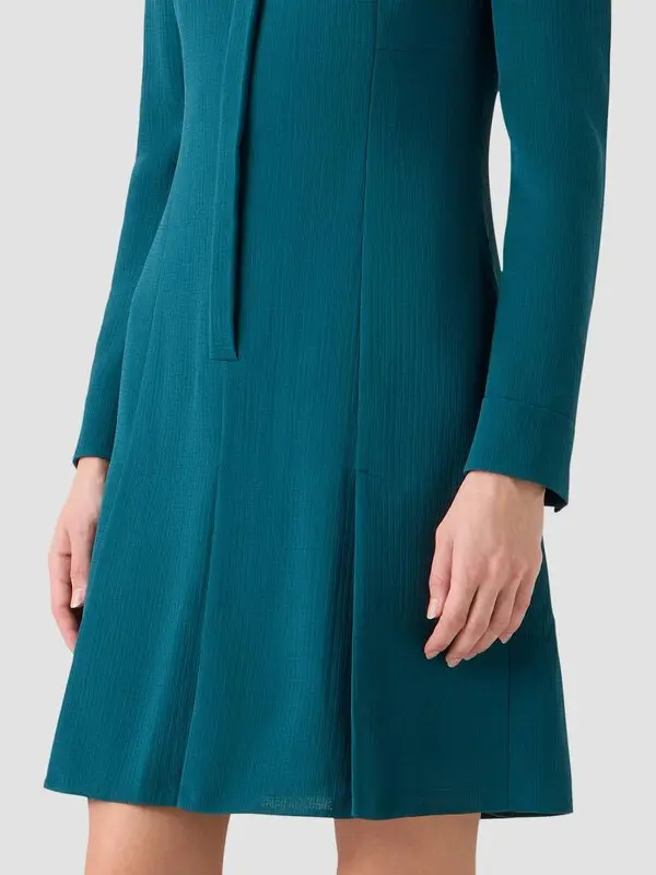 Akris Cotton-silk Seersucker Shirtdress