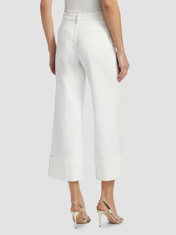 Generation Love Eros High-rise Wide-leg Cuffed Jeans