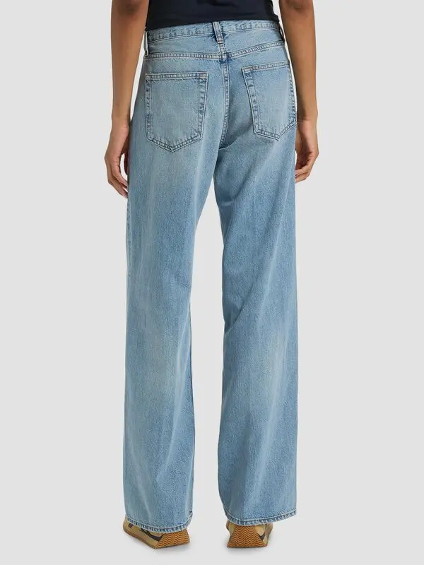 FRAME The Off Duty Stroll Straight-leg Jeans