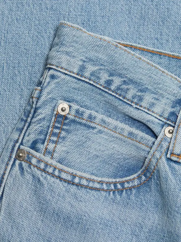 FRAME The Off Duty Stroll Straight-leg Jeans