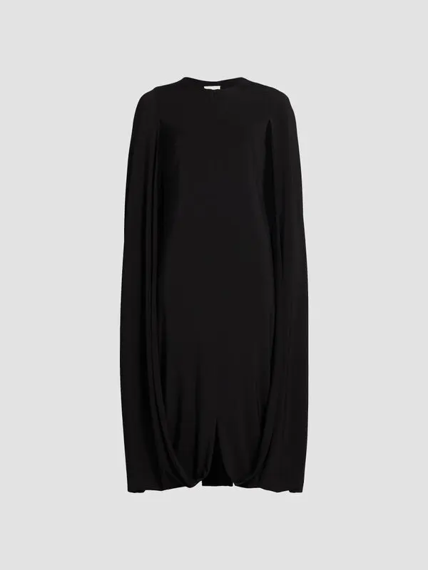 Rosetta Getty Fold Cape Cocoon Dress