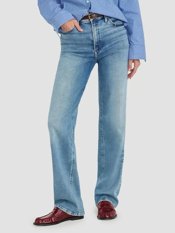 Good American Good True Straight Jeans
